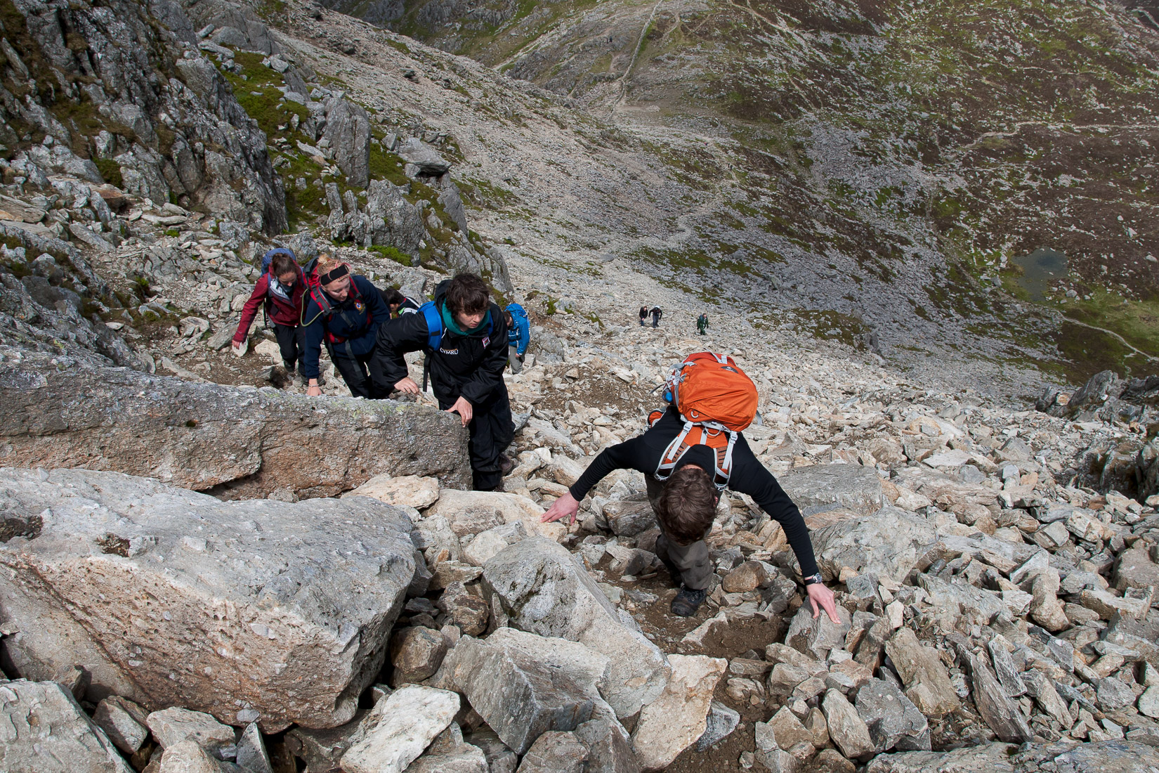 Scrambling in Snowdonia | MasterPlan Mountaineering