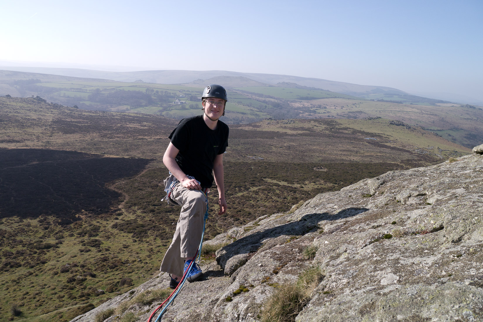 Rock Climbing on Haytor & Hound Tor | MasterPlan Mountaineering