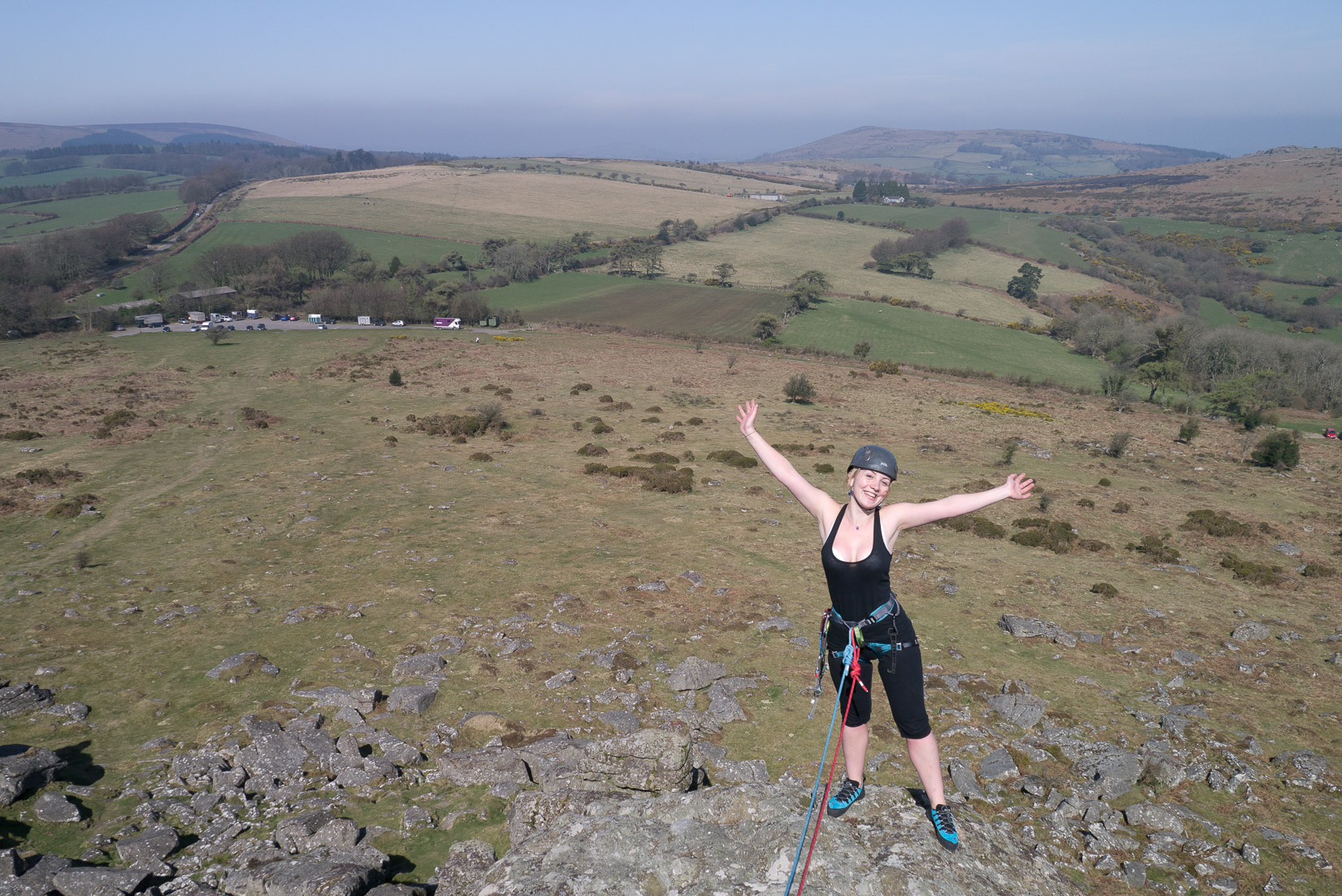 Rock Climbing on Haytor & Hound Tor | MasterPlan Mountaineering