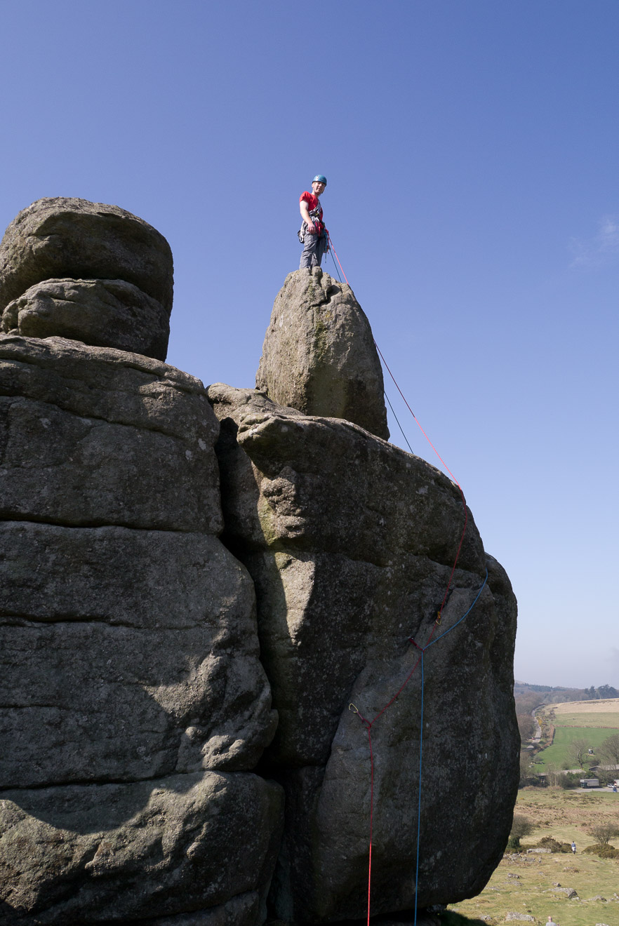 Rock Climbing on Haytor & Hound Tor | MasterPlan Mountaineering