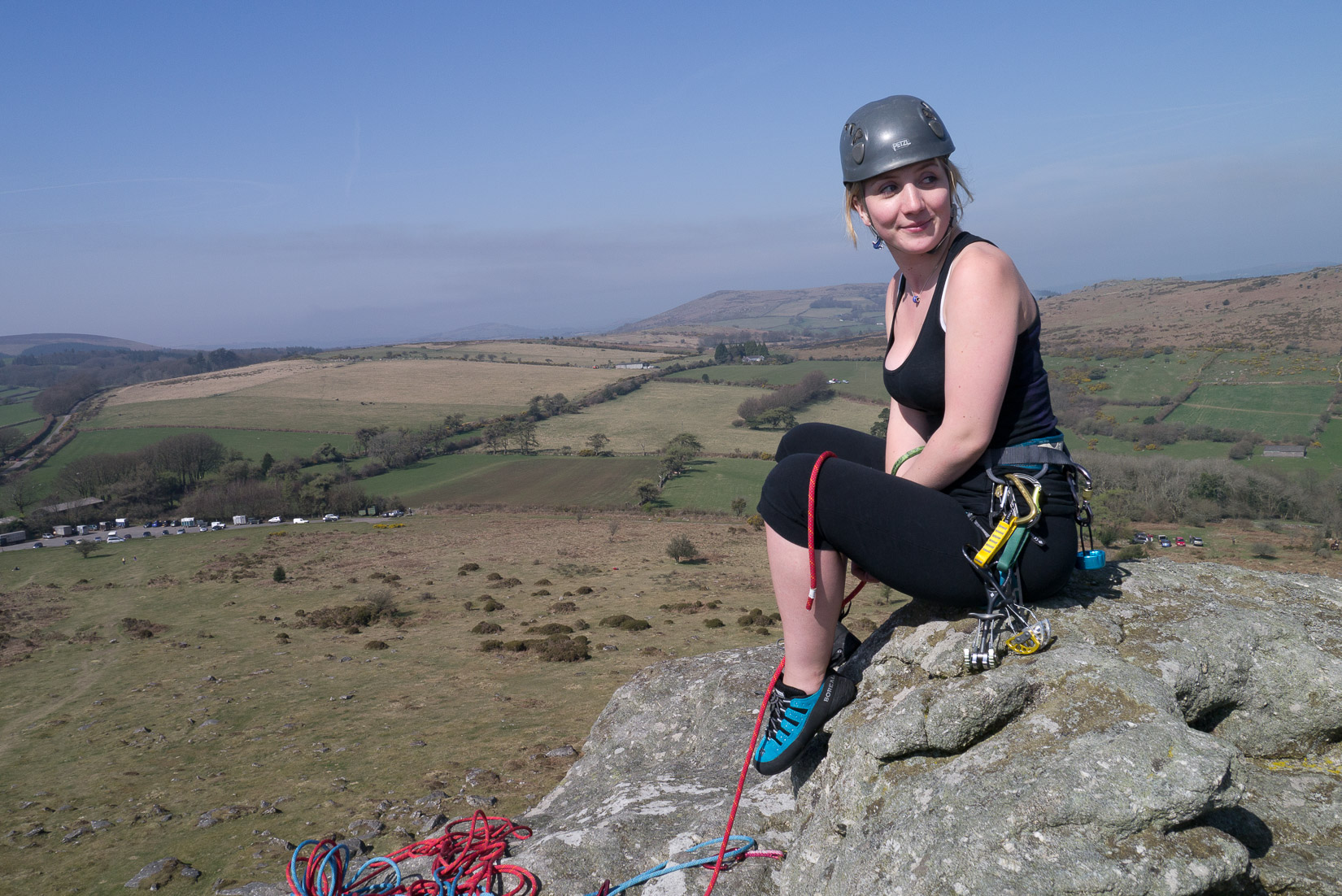 Rock Climbing on Haytor & Hound Tor | MasterPlan Mountaineering
