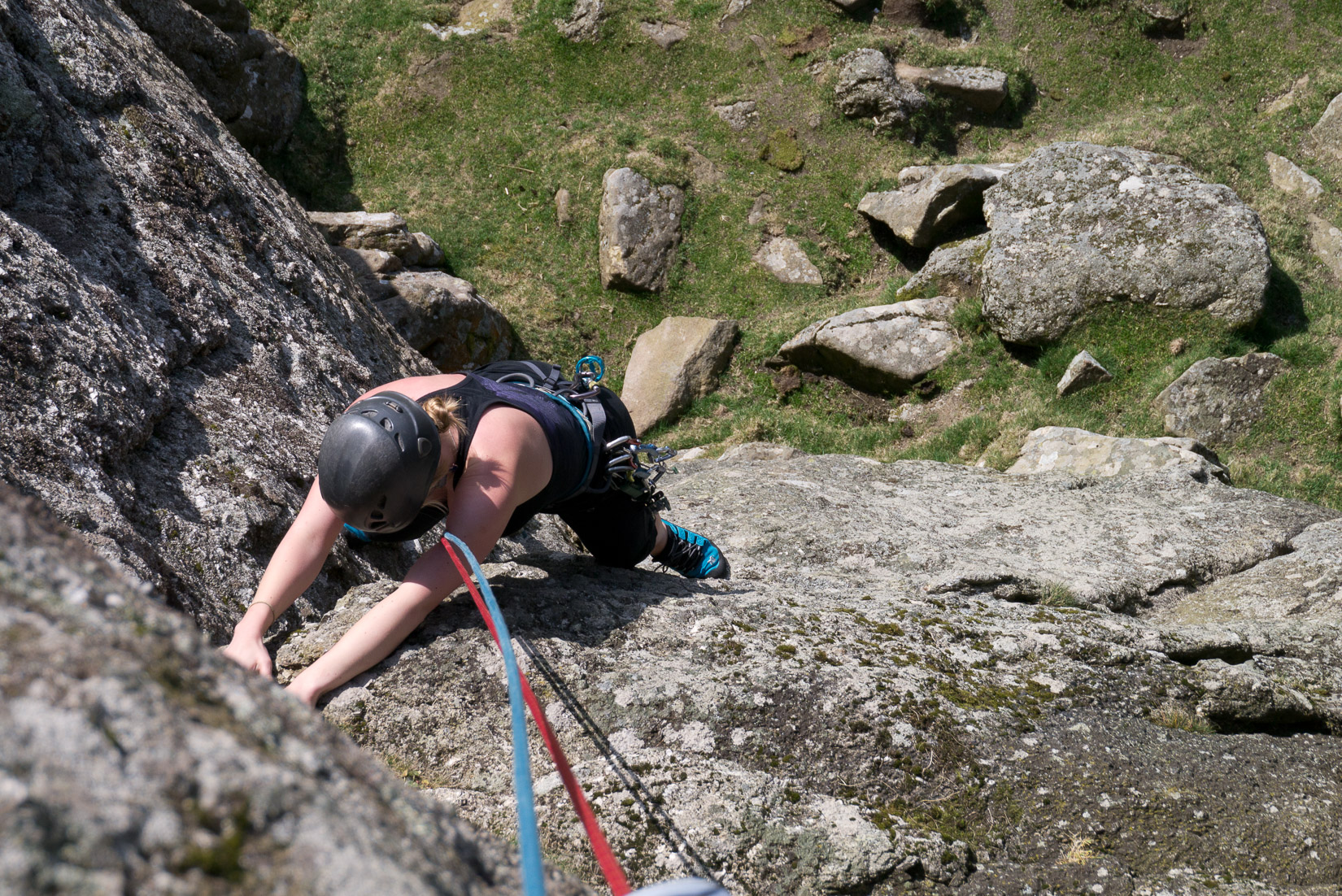 Rock Climbing on Haytor & Hound Tor | MasterPlan Mountaineering