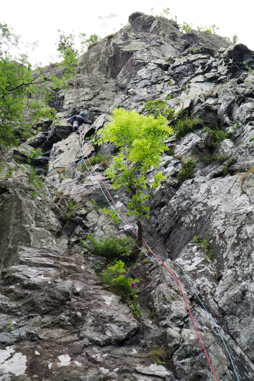 Rock climbing in Borrowdale | MasterPlan Mountaineering