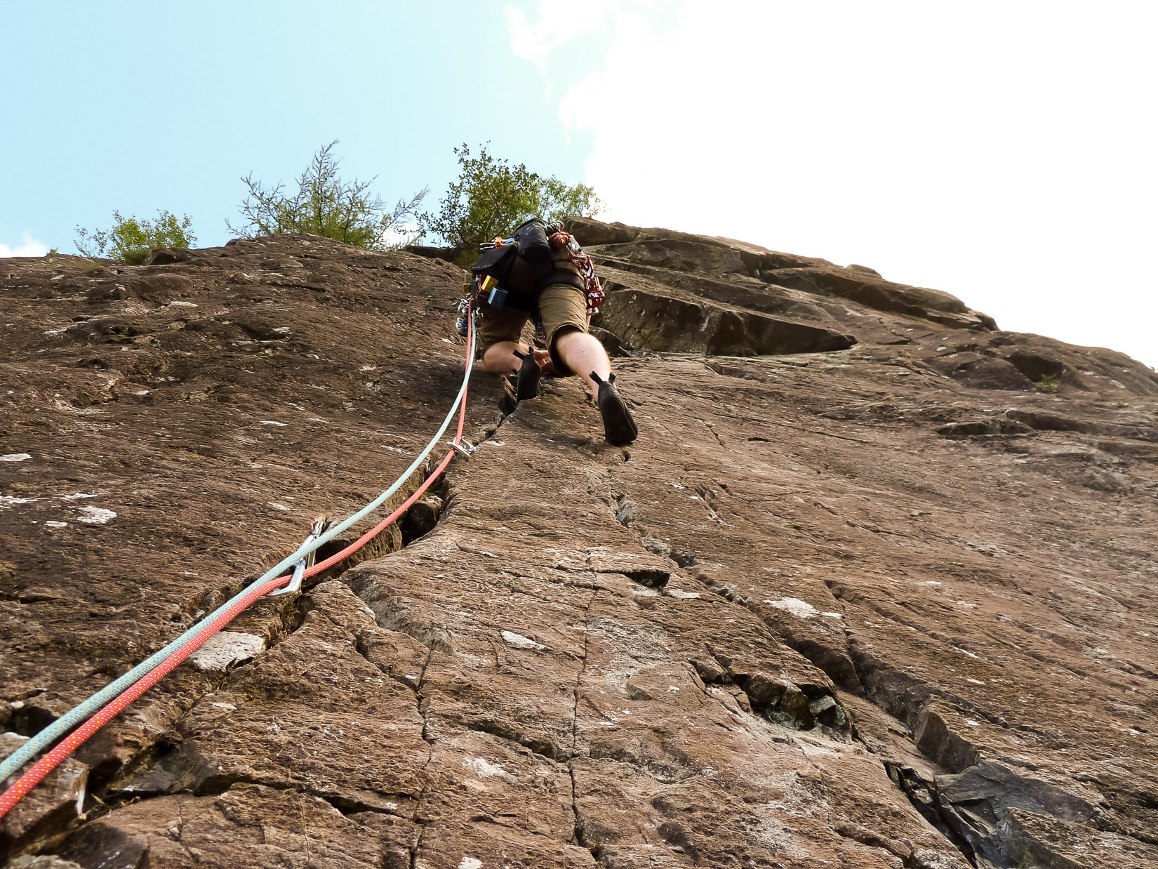 Rock climbing in Borrowdale | MasterPlan Mountaineering