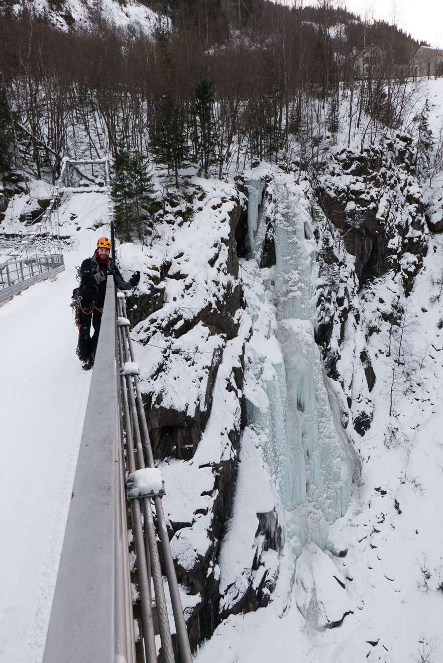 Rjukan Day 4: Upper Gorge & Vemork Bridge | MasterPlan Mountaineering