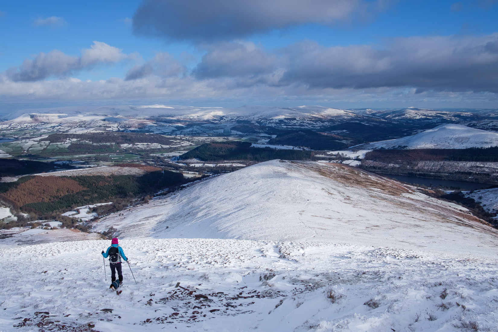 Waun Rydd from Talybont Reservoir | MasterPlan Mountaineering